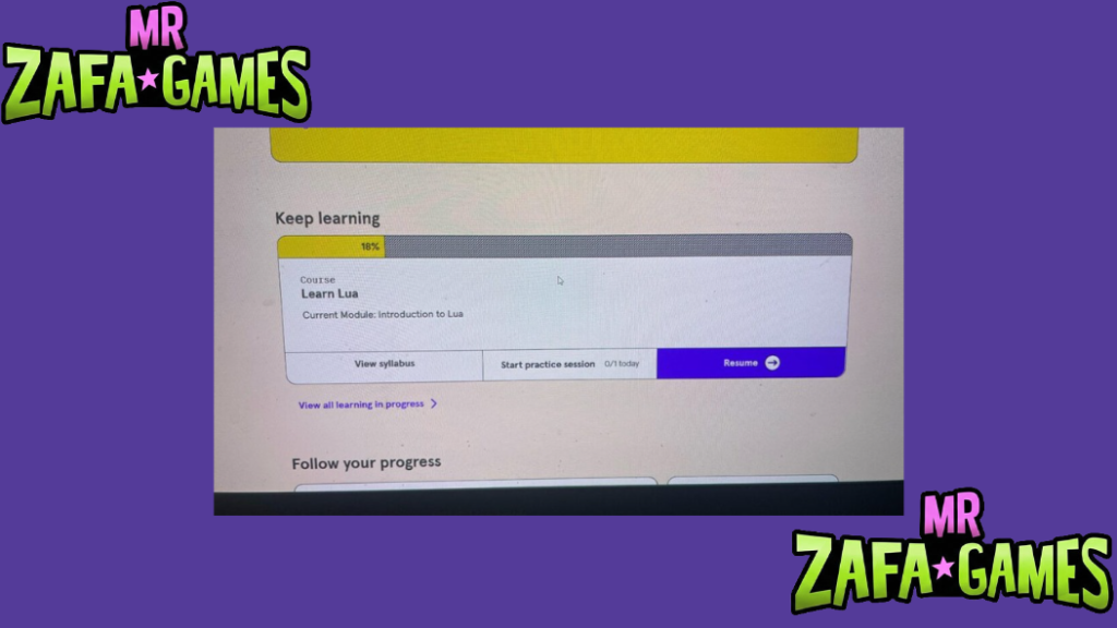 Introducción a Luau: El lenguaje de programación de Roblox - Mr Zafa Games